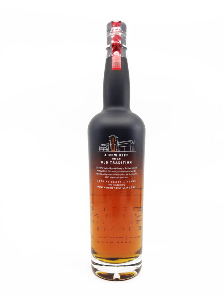 New Riff 6 Year Malted Rye Whiskey | First Fill Spirits: Curate | Learn ...