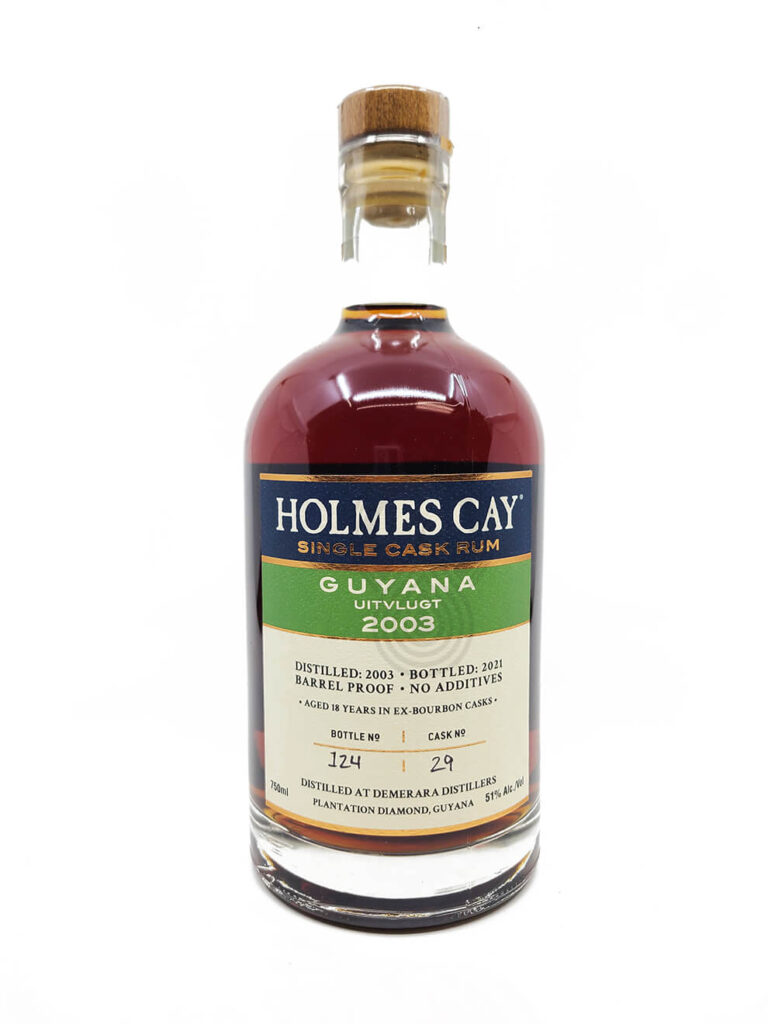 Holmes Cay Guyana Uitvlugt 18 Year Old Single Cask Rum | First Fill ...