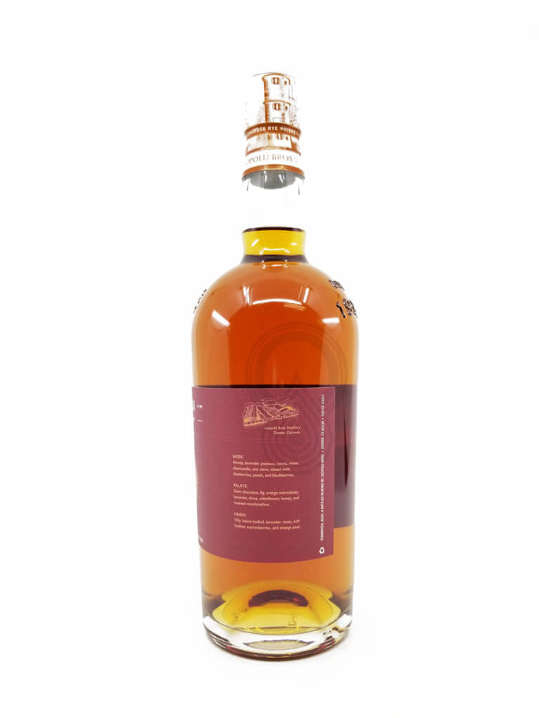 Leopold Bros Three Chamber Rye Whiskey Holiday Edition 2021 Release ...