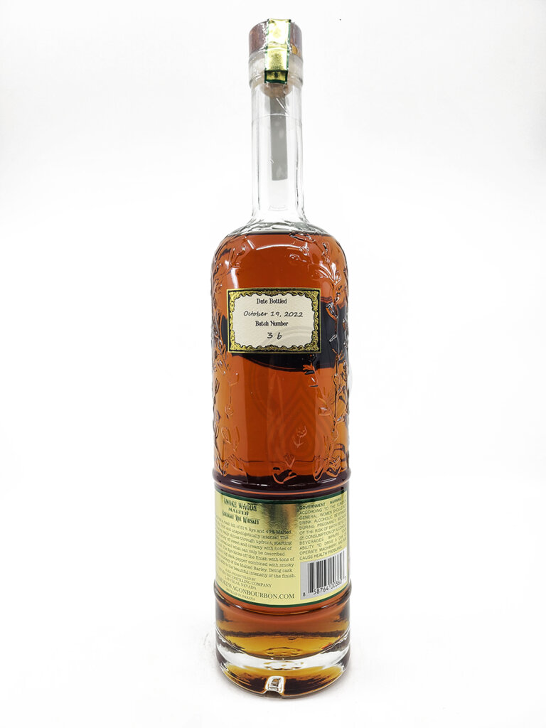 Smoke Wagon Malted Straight Rye Whiskey | First Fill Spirits: Curate ...