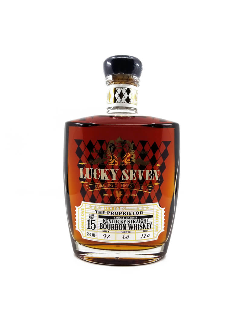 Lucky Seven The Proprietor 15 Year Old Single Barrel Straight Bourbon ...