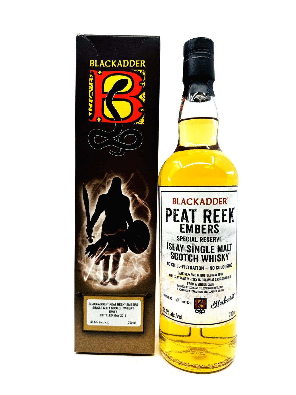 Blackadder Peat Reek Embers Special Reserve Islay 8YR Single Malt ...