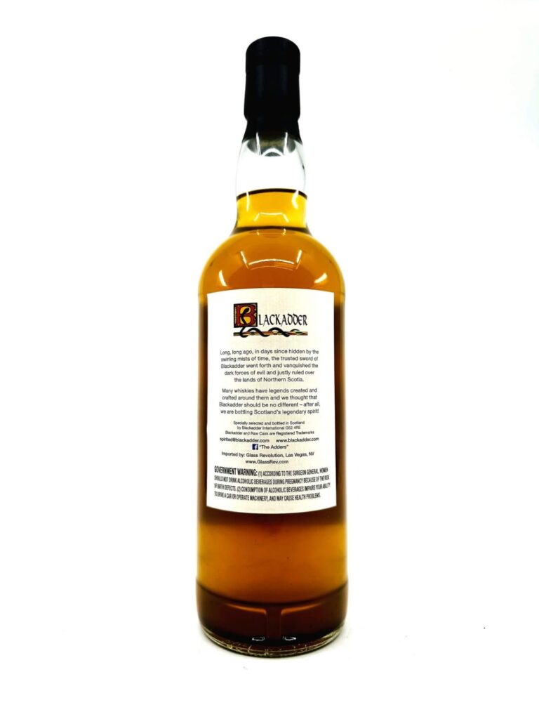 Blackadder The Legendary French Oak Single Malt Scotch | First Fill ...