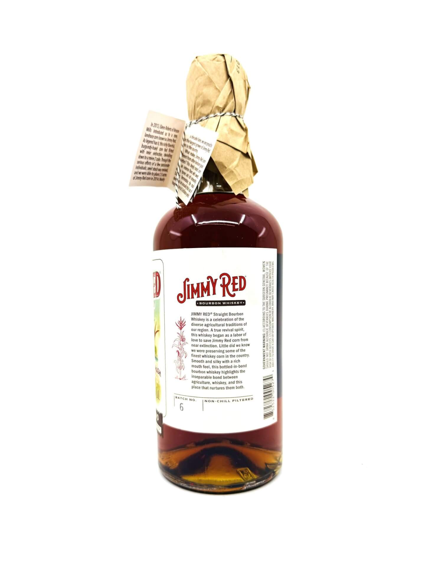 High Wire Distilling Jimmy Red Bottled in Bond Straight Bourbon | First ...